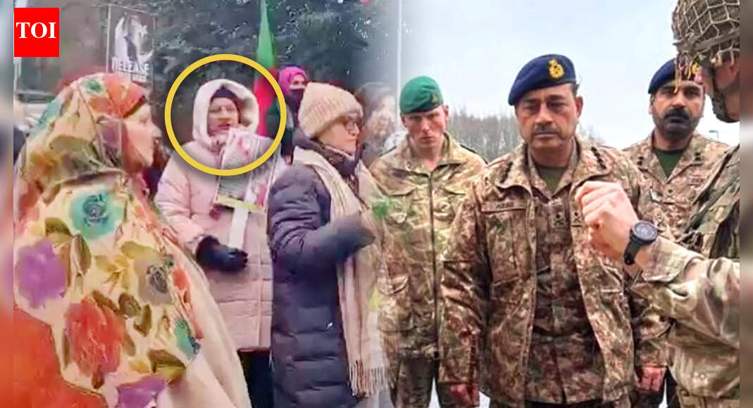 'Blown Up In A Car': Woman Threatens Asim Munir In Bradford Rally ...