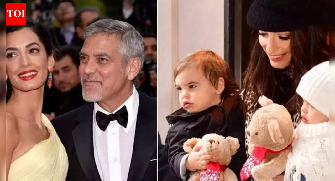 How George Clooney embraces fatherhood with his twins; a look at his ...