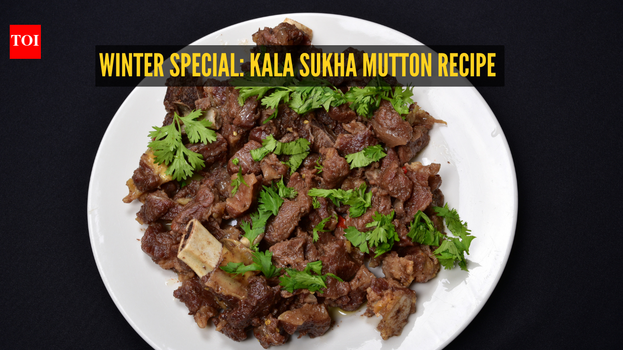 Winter Special: How to make Maharashtrian Kala Sukha Mutton for dinner