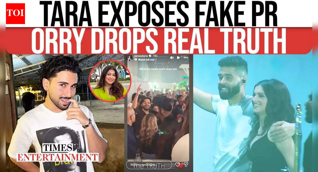 Tara Sutaria Exposes Paid Smear Campaign as Orry Drops Proof Busting ...