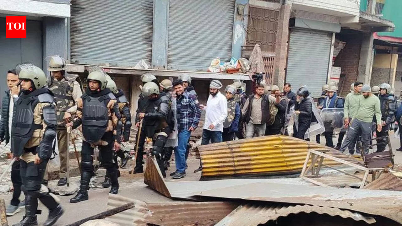 8 days after Chomu violence, illegalencroachments of rioters bulldozed ...