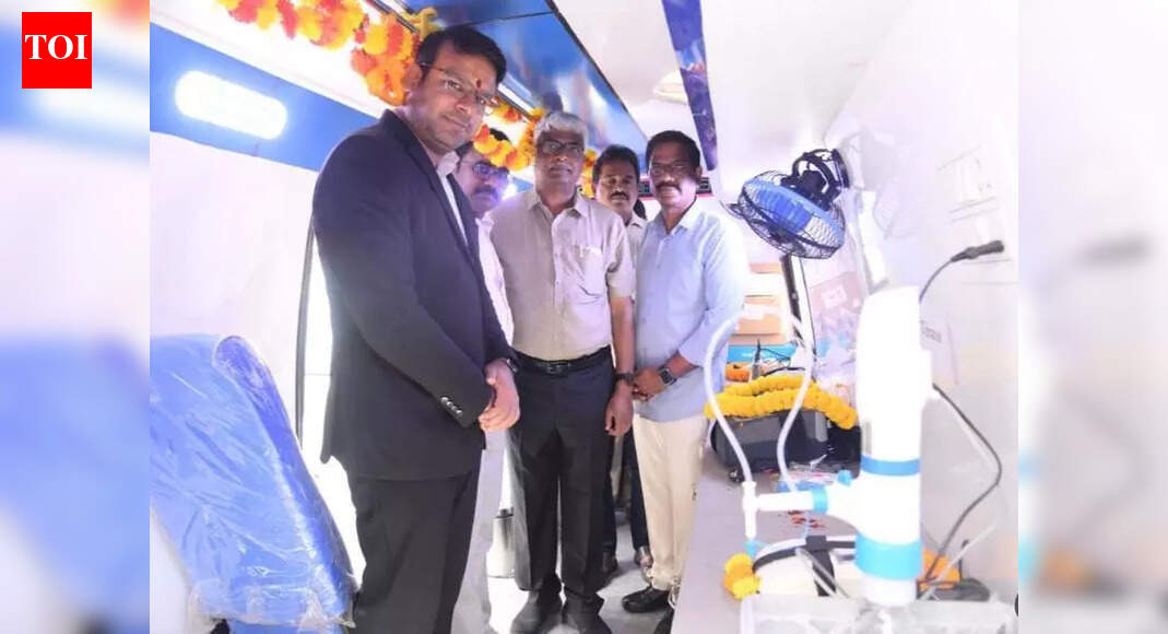 GVMC unveils advanced lab-on-wheels for water safety in Vizag ...