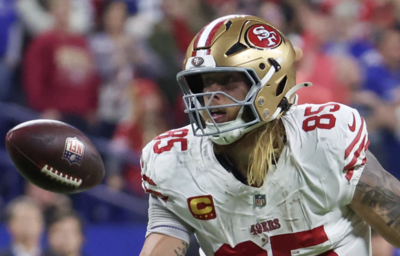 George Kittle injury update: Is 49ers TE playing today vs. Seahawks ...
