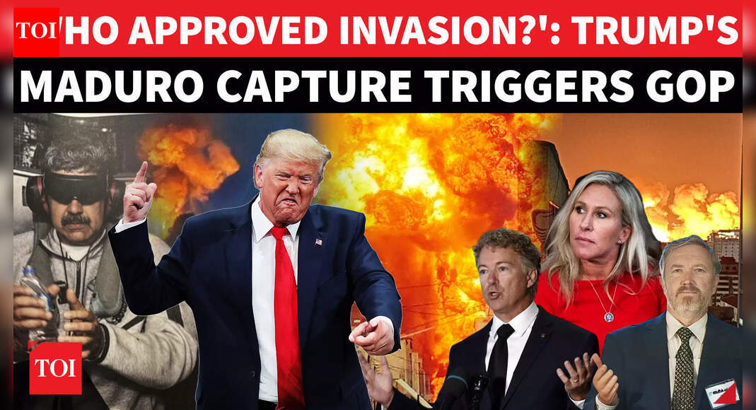 Trump's Venezuela Invasion Sparks Rare MAGA Rebellion; MTG, Masssie ...