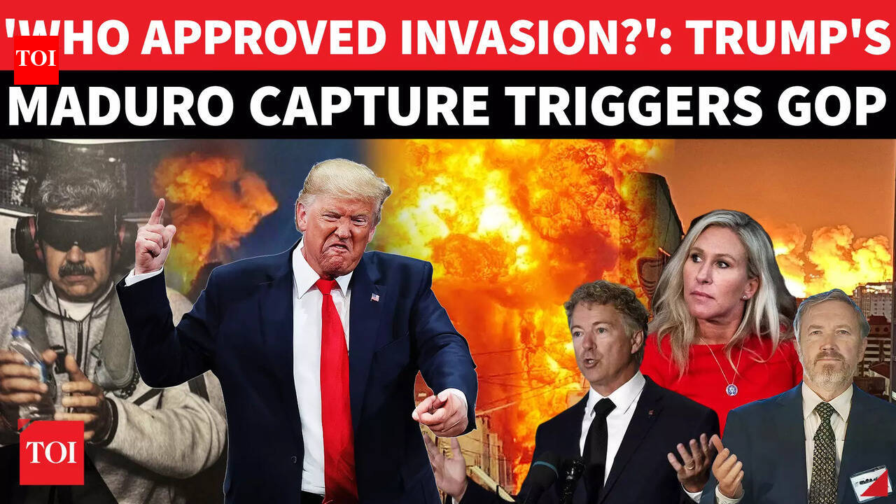 Trump's Venezuela Invasion Sparks Rare MAGA Rebellion; MTG, Masssie ...