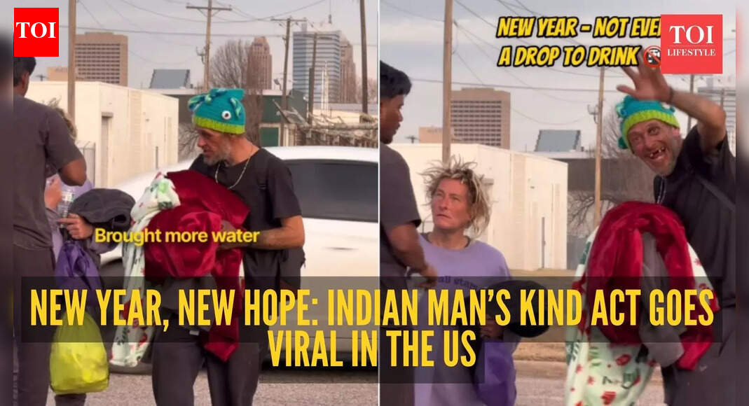 When kindness goes viral: Indian man helps homeless couple in the US ...