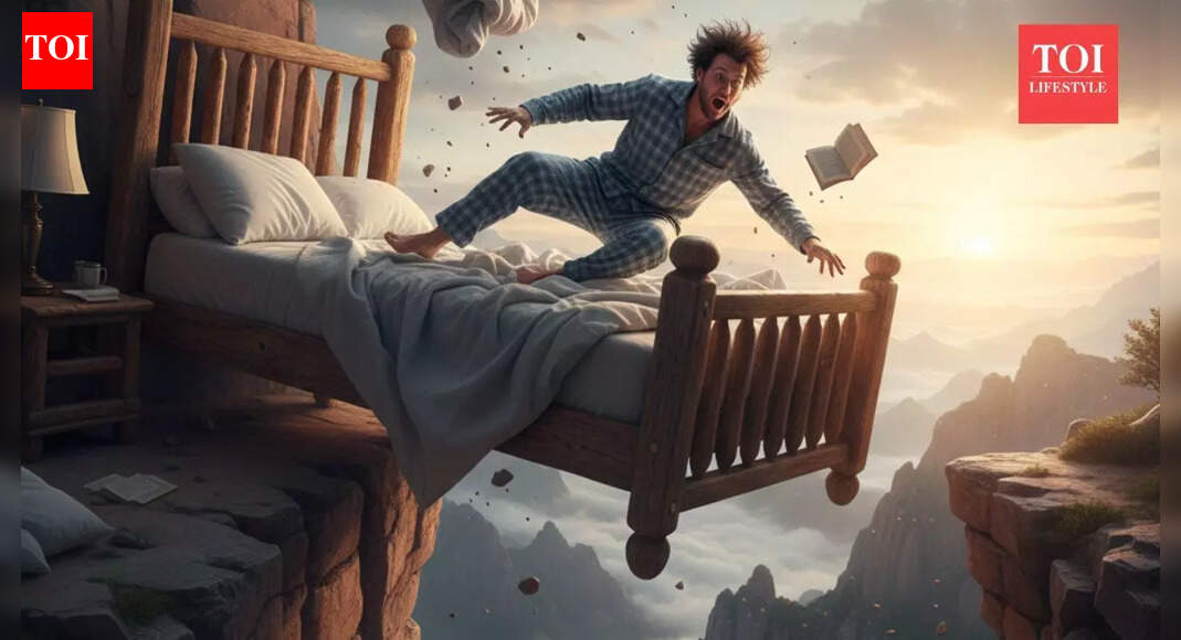 Dreaming of falling while sleeping? Doc explains the real reason behind ...