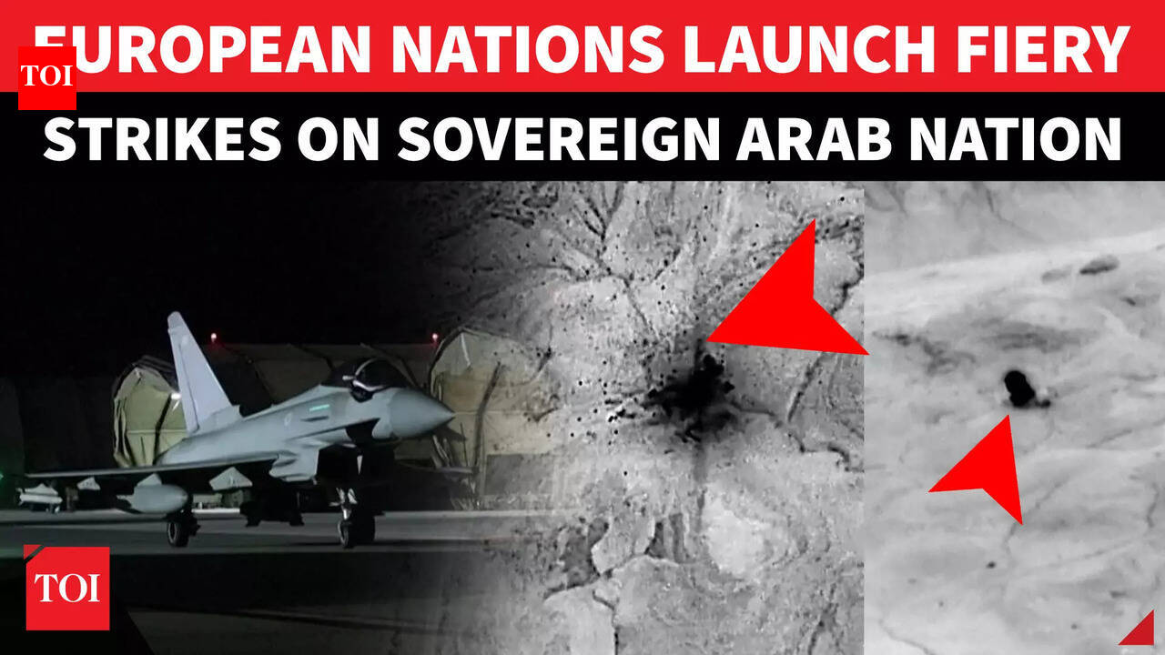 British and French Jets Bomb ISIS Weapons Facility North of Palmyra in ...