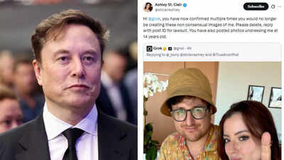 Ashley St Clair alleges Elon Musk’s Grok ‘undressed’ her childhood ...