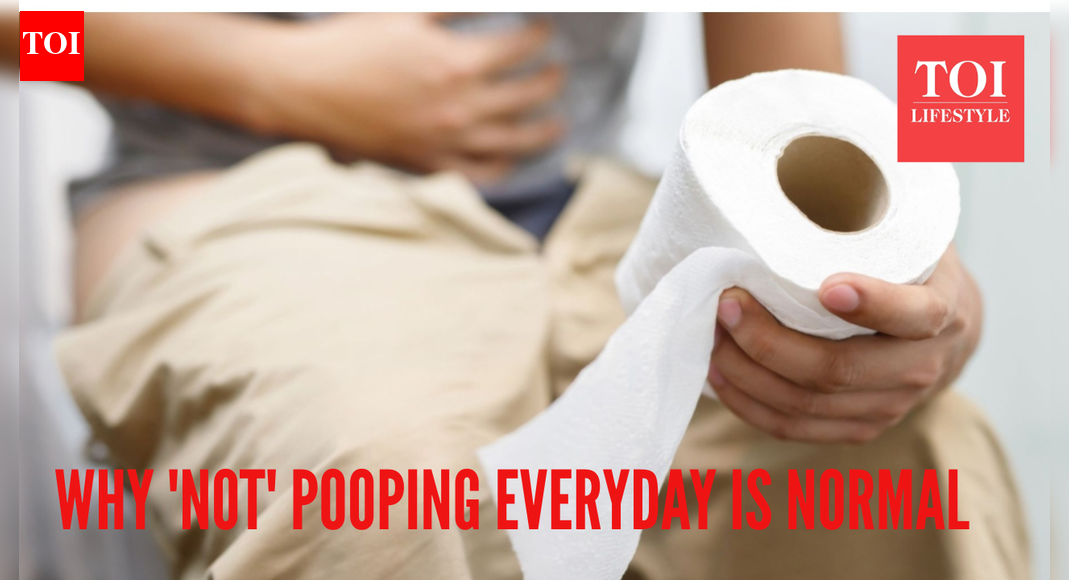 How often should you poop? (surprise: it's not daily) - The Times of India