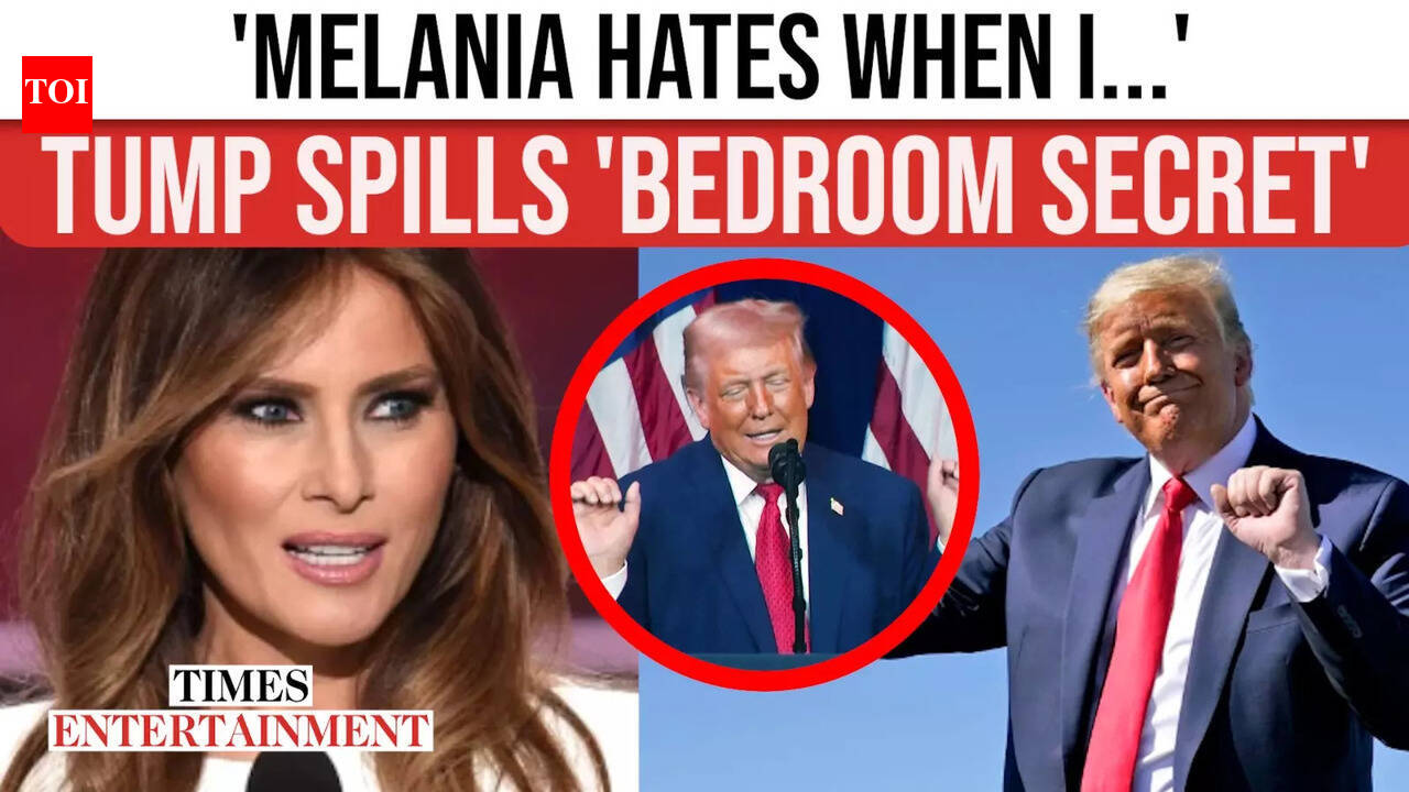 Trump Mimics FLOTUS After Melania Roasts His 'Unpresidential Dance'
