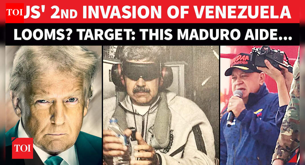 Trump To 'KIDNAP' Maduro Aide Cabello Next? US Threatens 2nd Venezuela ...