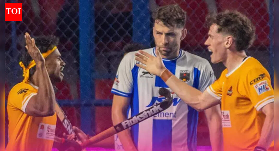 Hockey India League: Tamil Nadu Dragons notch up second win | Hockey ...