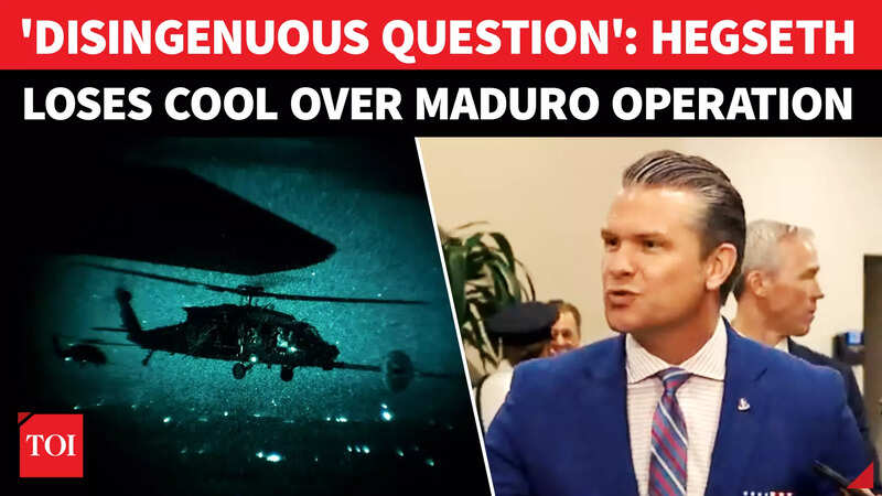 Hegseth Grilled On Maduro Abduction; War Secy Loses Cool, Attacks CNN ...