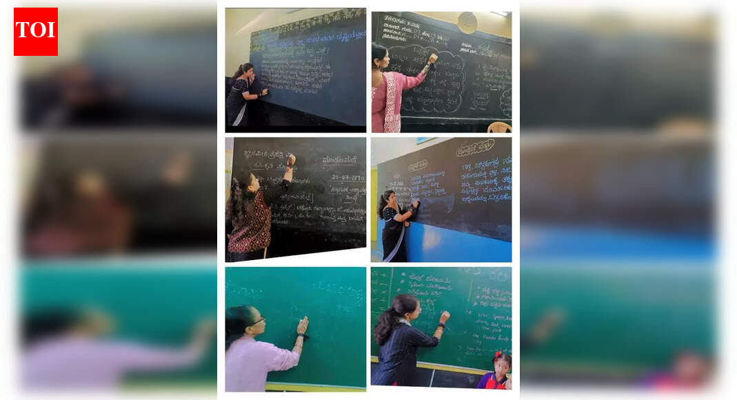 Teachers wear black bands to oppose mandatory TET, demand OPS ...