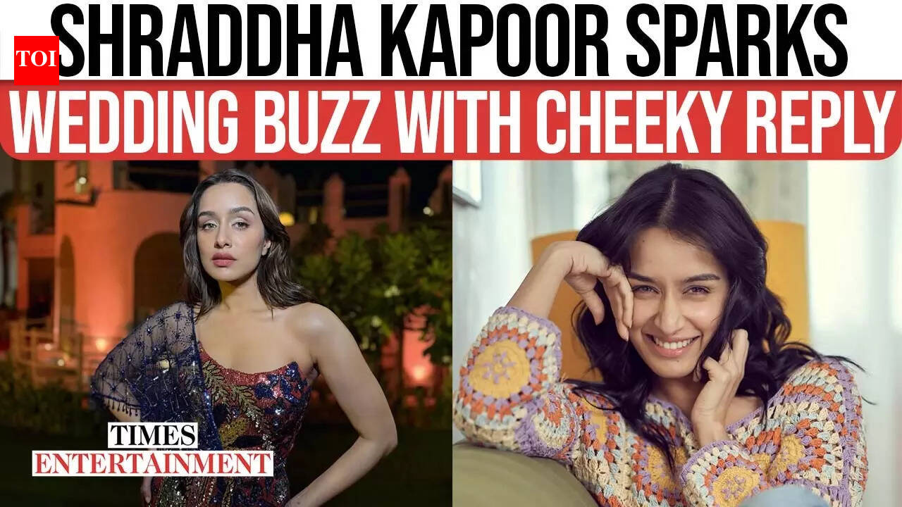 Shraddha Kapoor Drops Cryptic Marriage Hint, Internet Goes Into Full ...