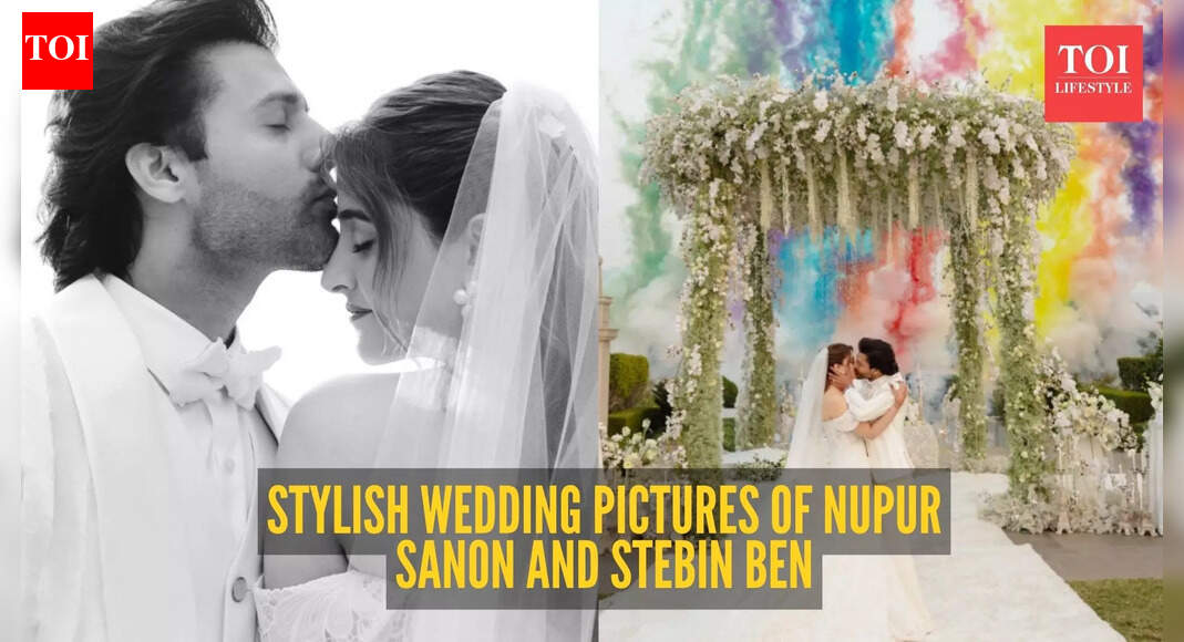 Inside Nupur Sanon and Stebin Ben's stylish Christian wedding