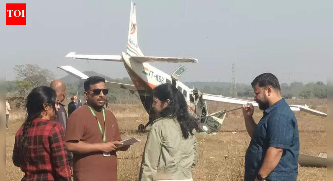 AAIB officials begin probe into plane’s forced-landing | Bhubaneswar ...