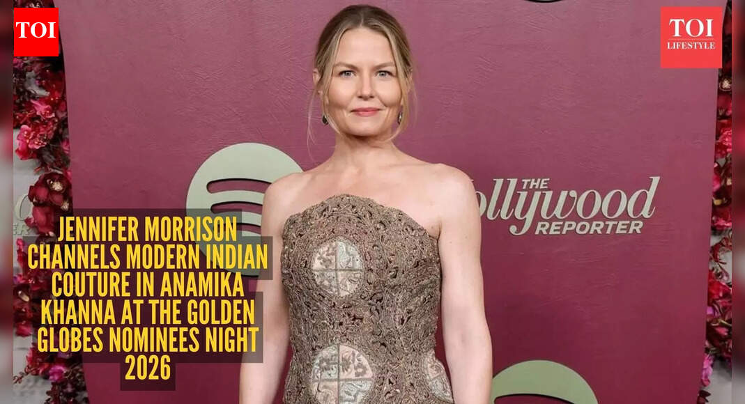 Jennifer Morrison steps out in Anamika Khanna’s 'Made in India ...