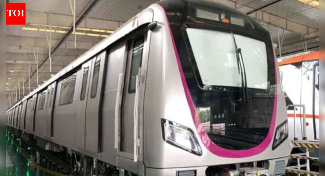 First Trial Run of Bengaluru’s Pink Line Metro Hits Tracks: What You ...