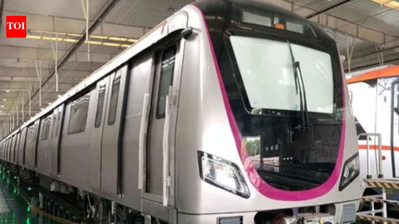 First Trial Run of Bengaluru’s Pink Line Metro Hits Tracks: What You ...