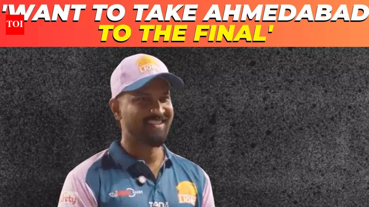 ISPL: Sanjay Kanojjiya on new franchise Ahmedabad Lions, winning start ...