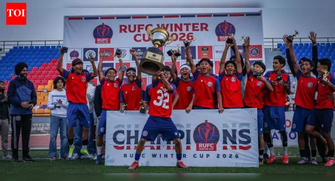 RUFC Winter Cup 2026: Rajasthan United Football Club U-16 team crowned ...