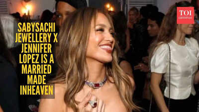 It wasn’t the gown - Sabyasachi jewellery turned Jennifer Lopez into ...