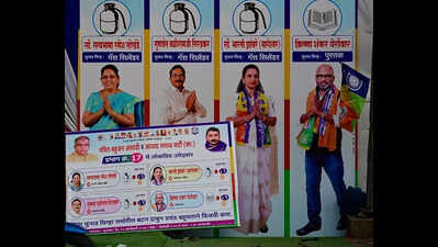 White Kurta, Namaskar Pose: Modest photo studios building netaji’s ...