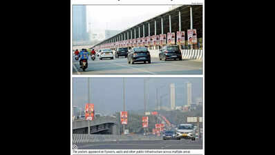 Welcome posters for new BJP chief and CM deface Gurgaon’s walls ...