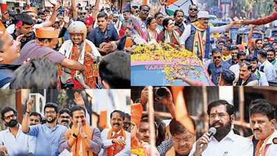 BMC elections: Netas go in for ground connect as campaigning ends ...