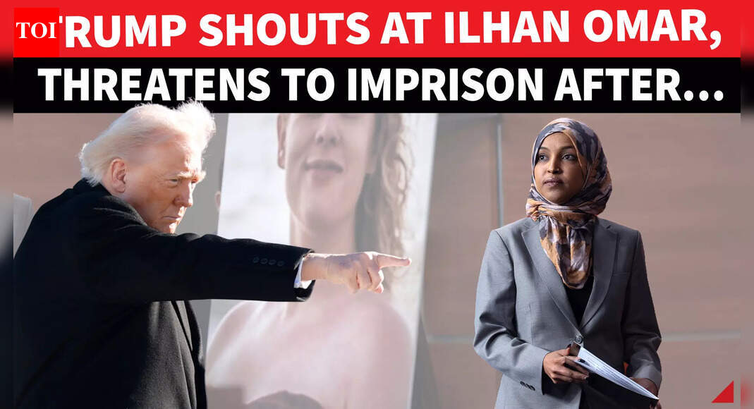 Trump Attacks Ilhan Omar; ‘Intend To Imprison…’ | Fresh Clash After ...