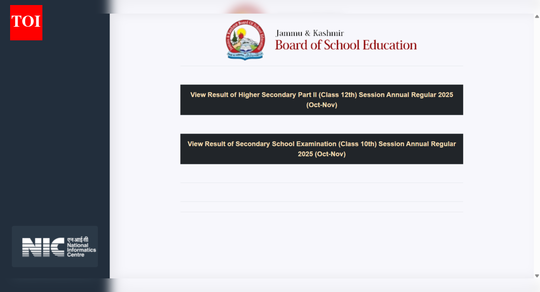 JKBOSE Class 12th result released at jkresults.nic.in: Direct link to ...