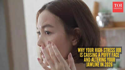 Puffy face? Why your high-stress job is changing your jawline on the ...