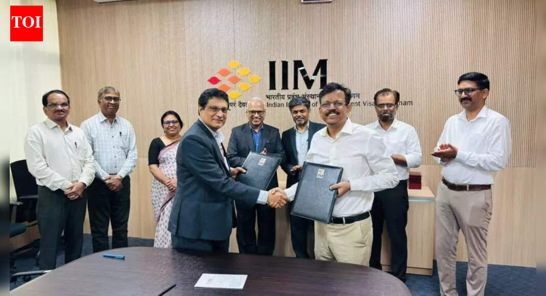 IIM-V, HMA sign MoU to design customised management programmes ...