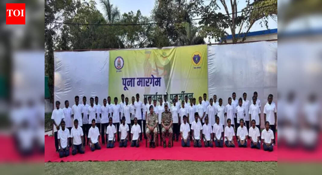 Chhattisgarh: 52 Maoists worth Rs 1.41 cr lay down arms in Bijapur as ...