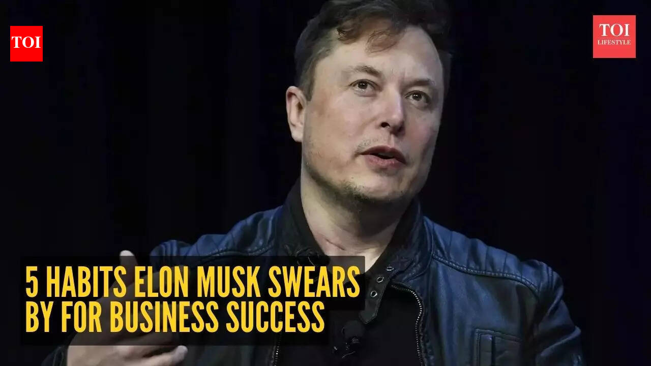 Entrepreneurs, take notes: 5 habits Elon Musk swears by for business ...