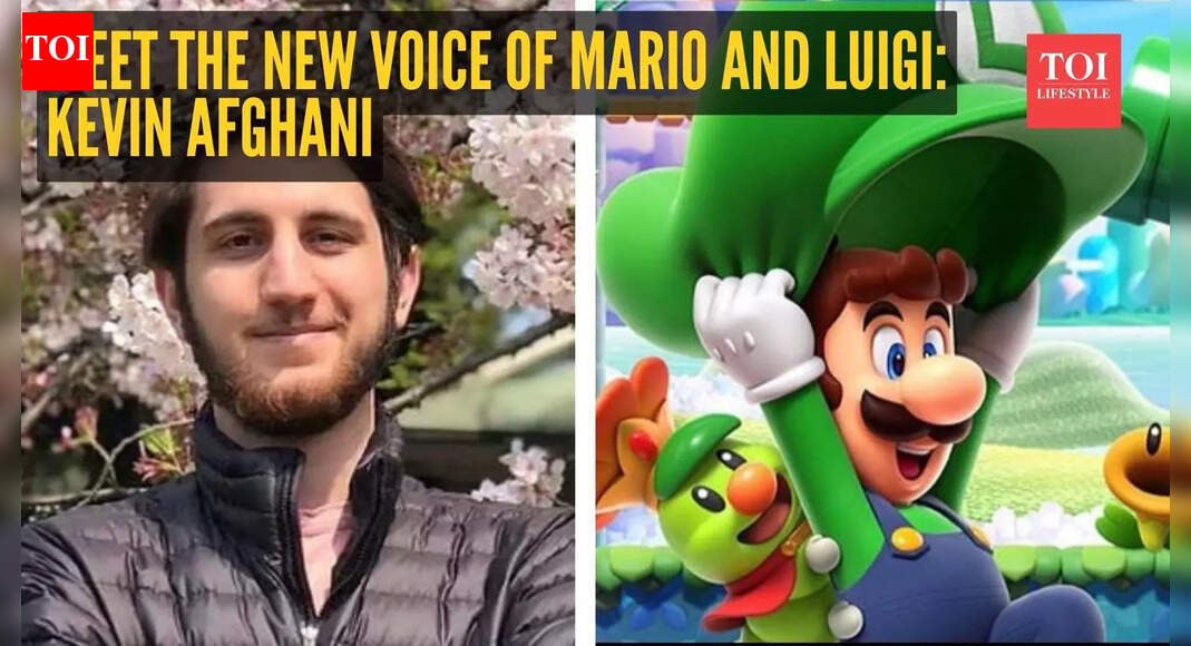 Meet the new voice of Mario and Luigi: Kevin Afghani | - The Times of India