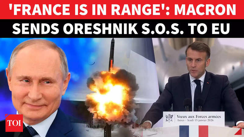 Putin's Oreshnik Missile 'Strikes Fear' In Macron; French President ...