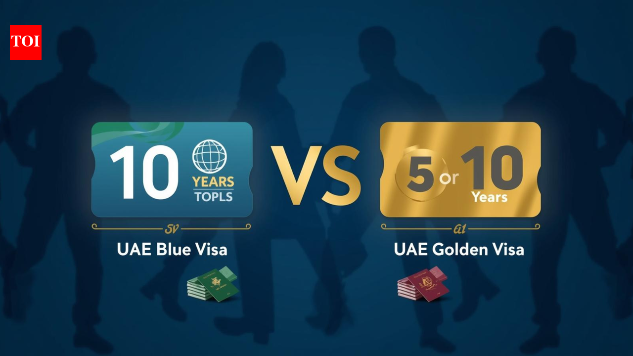 UAE Blue Visa vs Golden Visa: Difference, eligibility, and which one ...