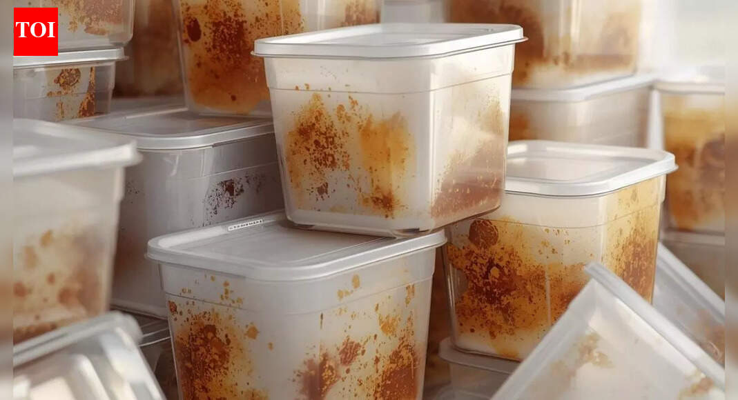 Best ways to remove tough stains from plastic food containers | - The ...