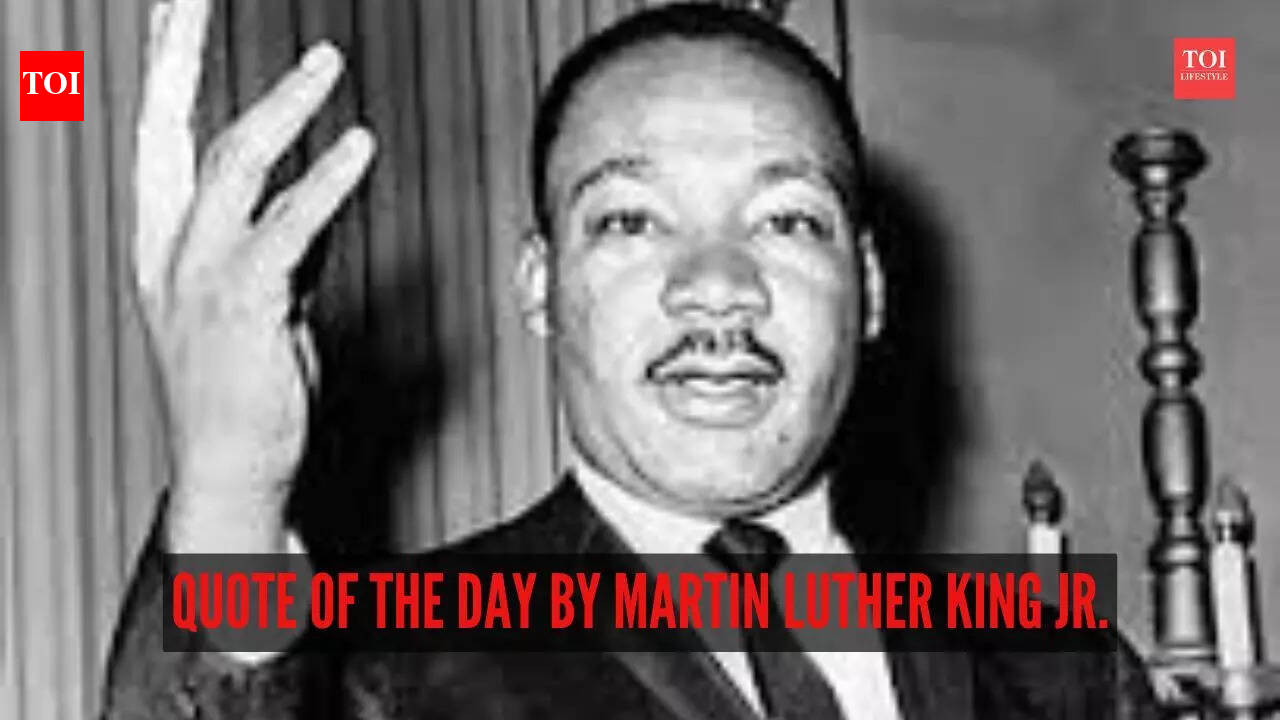 Quote of the day by Martin Luther King Jr.: “I question and soul-search ...