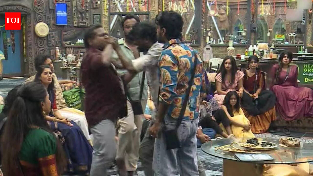 Bigg Boss Tamil 9: Diwakar, Prajin, and Gana Vinoth engage in a heated ...