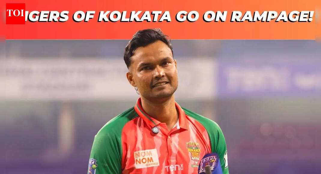 ISPL | Tiigers of Kolkata post season-record 136 in biggest win of the ...