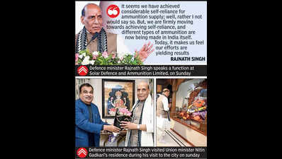 India fast moving towards self-reliance in ammunition production ...