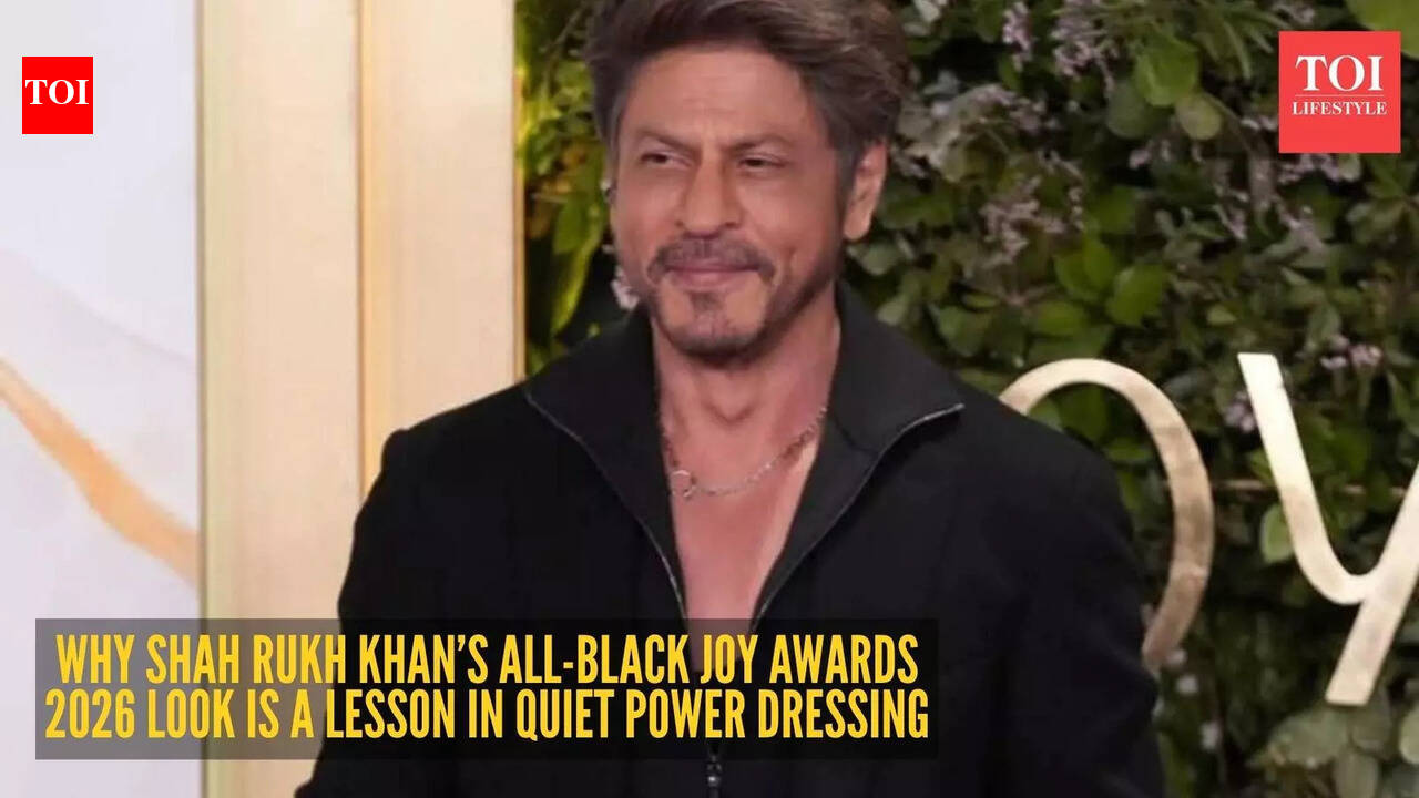 Shah Rukh Khan’s all-black look at the award show in Riyadh proves star ...