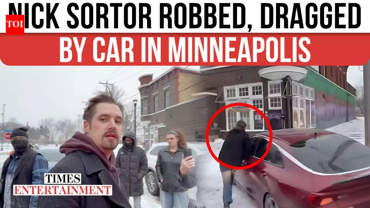 Minneapolis Protest Erupts as Conservative Influencer Nick Sortor Is ...