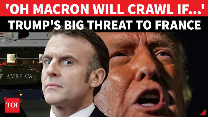 Trump Blasts Macron; Threatens HUGE 200% Tariffs On France If It Doesn ...