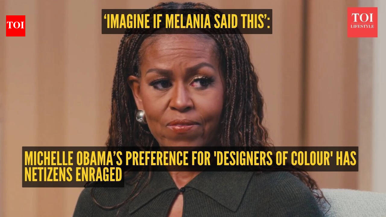'If Melania said this': Michelle Obama's comment on 'designers of ...