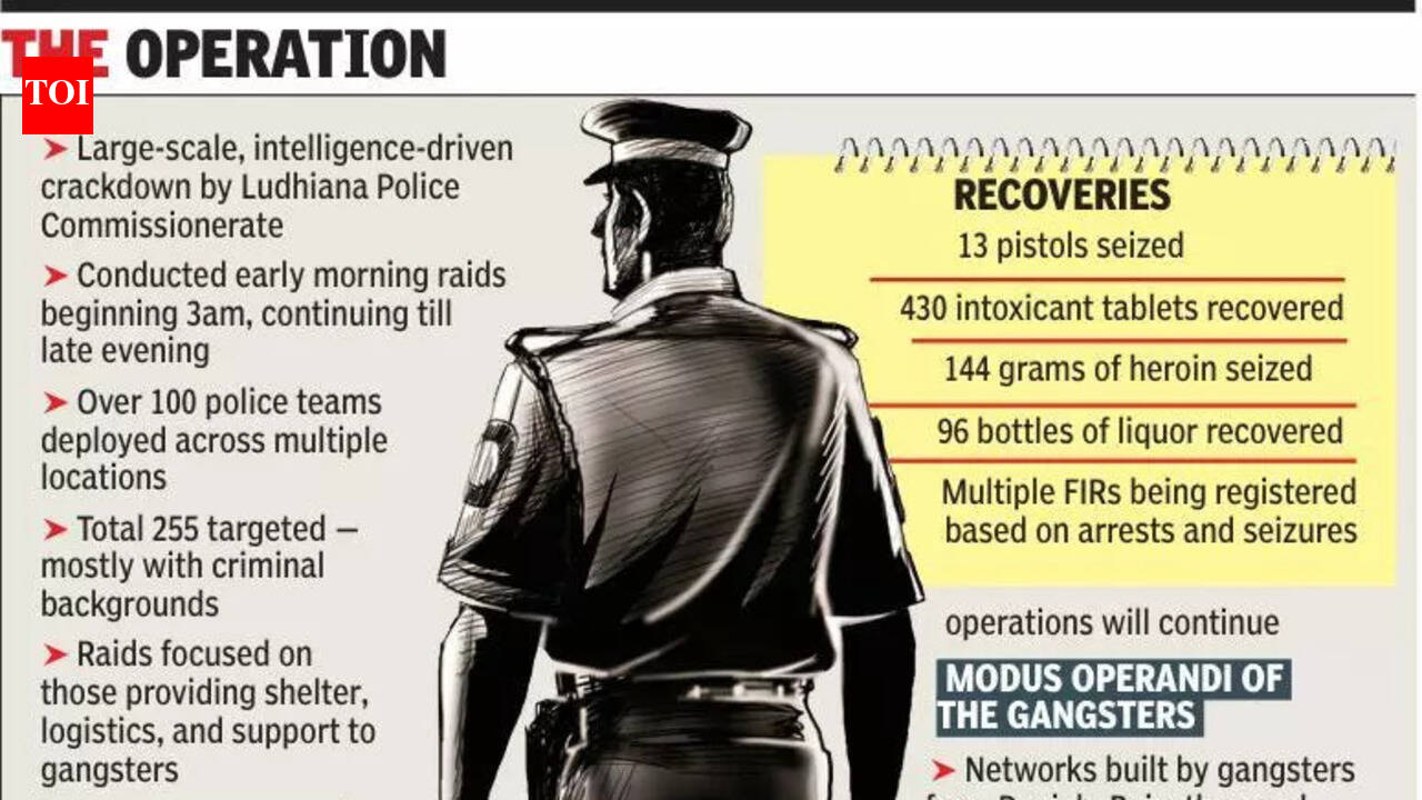 Cops strike at first light to cripple criminal networks | Ludhiana News ...
